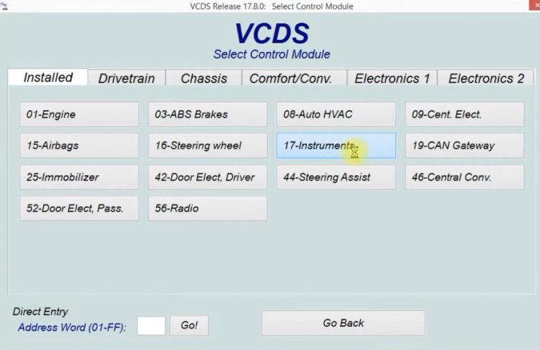 How to Use VCDS CalibrateActive Dashboard Needle Staging – OBDII.SHOP ...