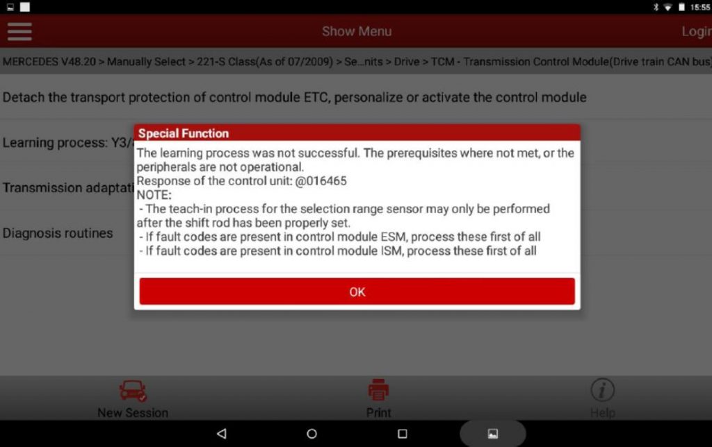 Benz W211 Gearbox Programming & Coding by Launch X431 – OBDII.SHOP ...