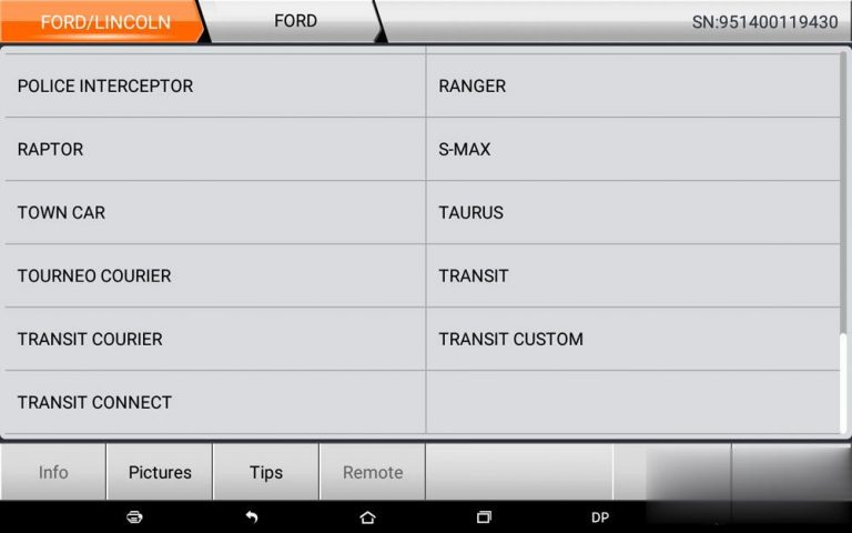 OBDSTAR Ford Odometer Correction / Key Programming Function List ...