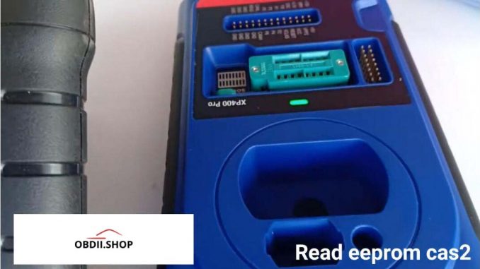 How to use Autel IM508 & XP400 Pro to Read EEPROM CAS2 BMW on Bench ...