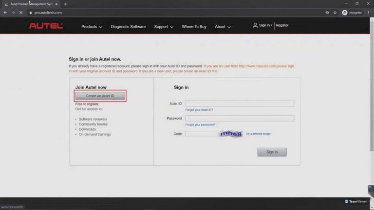 How to create an Autel Account and register Autel tool – OBDII.SHOP ...