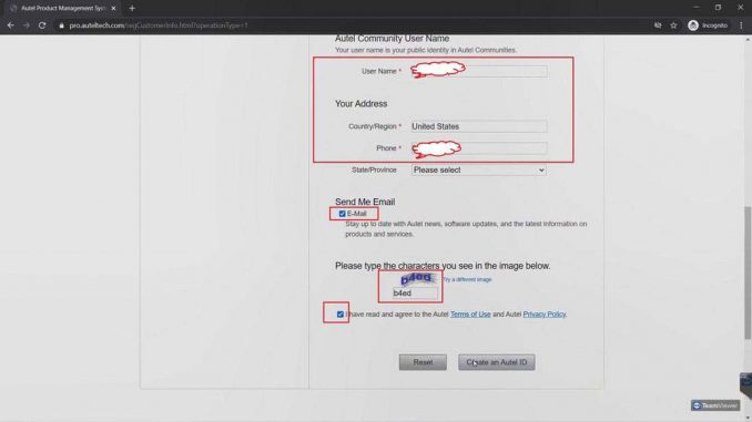 How to create an Autel Account and register Autel tool – OBDII.SHOP ...
