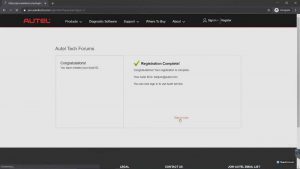 How to create an Autel Account and register Autel tool – OBDII.SHOP ...