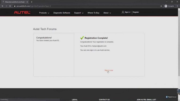 How to create an Autel Account and register Autel tool – OBDII.SHOP ...