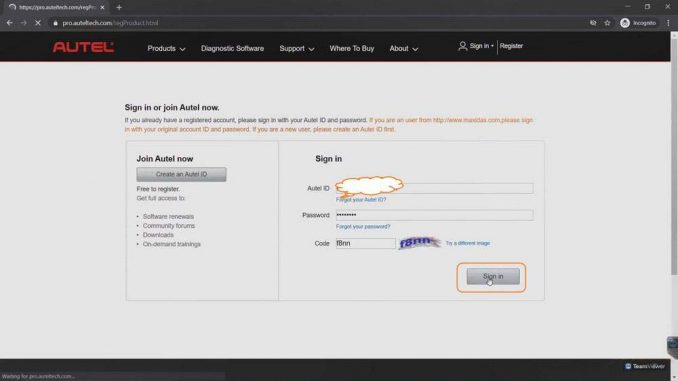How to create an Autel Account and register Autel tool – OBDII.SHOP ...