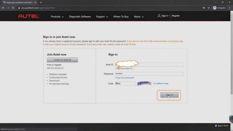 How to create an Autel Account and register Autel tool – OBDII.SHOP ...