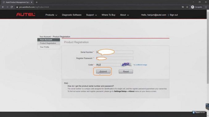 How to create an Autel Account and register Autel tool – OBDII.SHOP ...