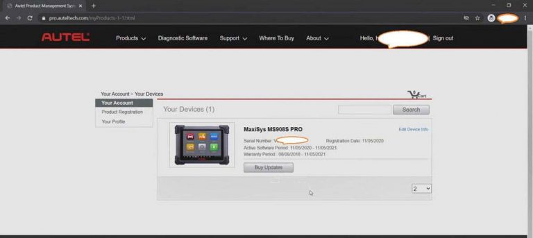 How to create an Autel Account and register Autel tool – OBDII.SHOP ...
