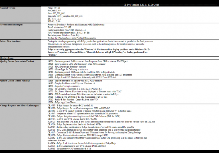 BMW E-sys 3.33.03.32.13.30.01 Coding Software Free Download – OBDII.SHOP OFFICIAL BLOG