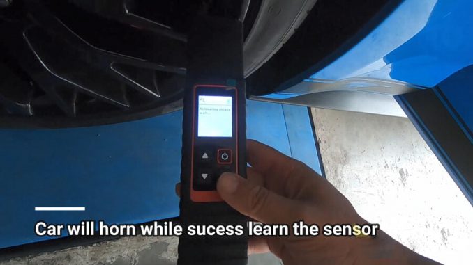 Ford Mustang 2017 – TPMS relearn procedure with LAUNCH X431 TSGUN ...