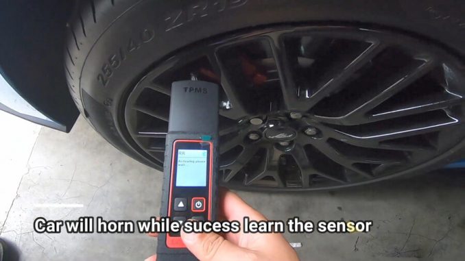 Ford Mustang 2017 – TPMS relearn procedure with LAUNCH X431 TSGUN ...