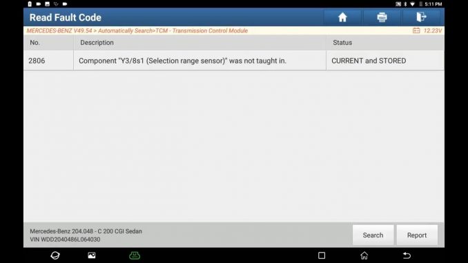 Benz W204 TCM Programming with Launch X431 – OBDII.SHOP OFFICIAL BLOG