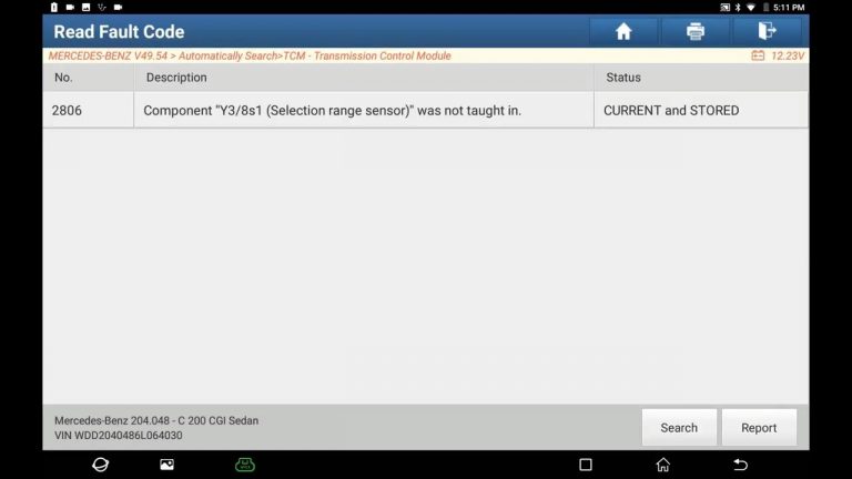 Benz W204 TCM Programming with Launch X431 – OBDII.SHOP OFFICIAL BLOG