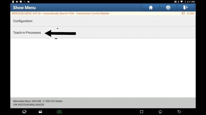 Benz W204 TCM Programming with Launch X431 – OBDII.SHOP OFFICIAL BLOG