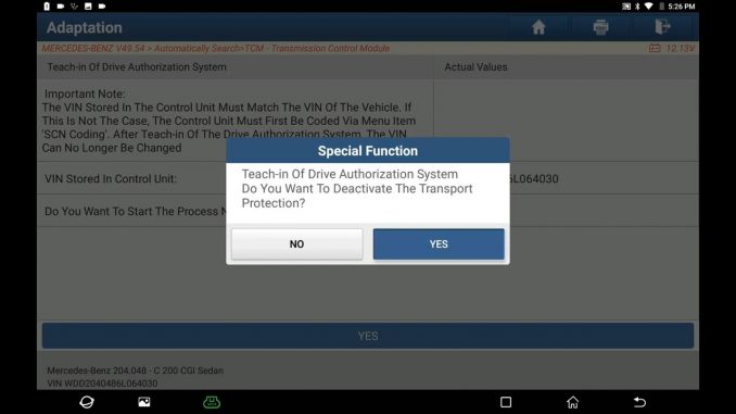 Benz W204 TCM Programming with Launch X431 – OBDII.SHOP OFFICIAL BLOG