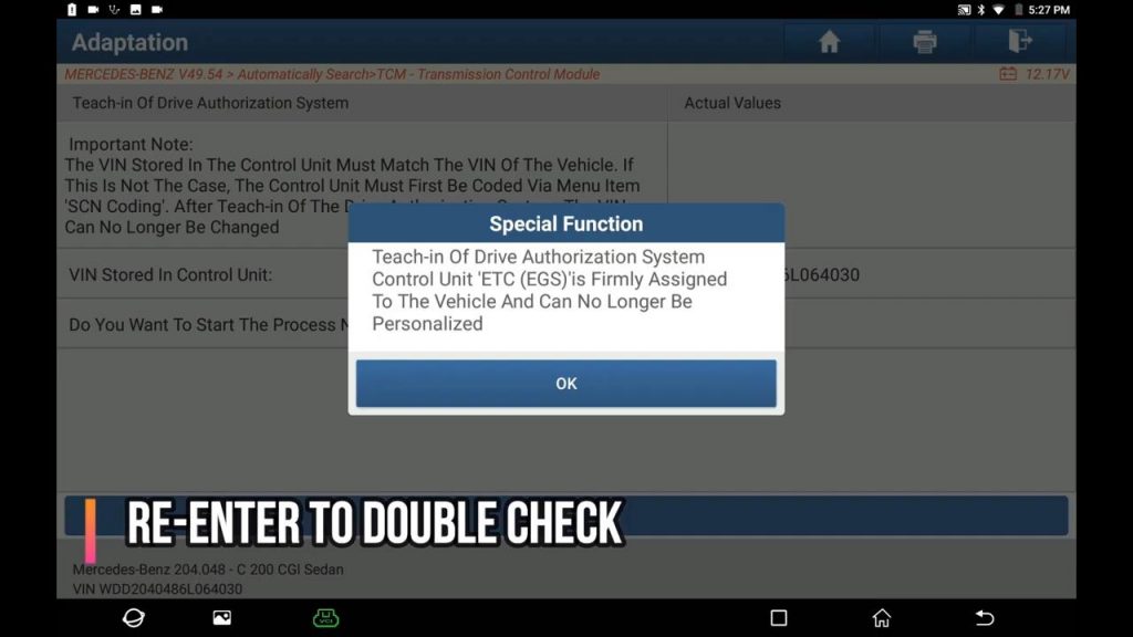 Benz W204 TCM Programming with Launch X431 – OBDII.SHOP OFFICIAL BLOG
