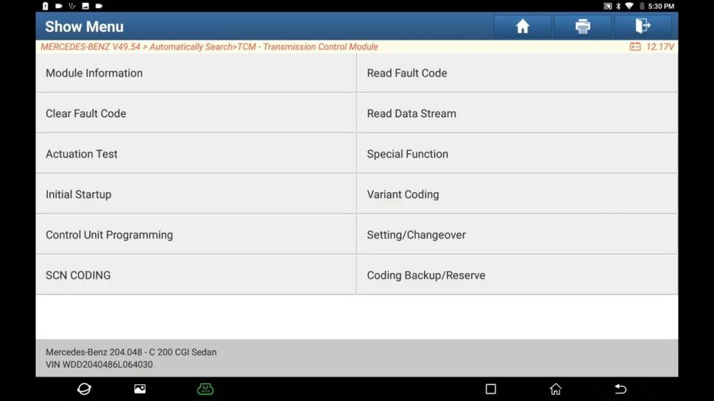 Benz W204 TCM Programming with Launch X431 – OBDII.SHOP OFFICIAL BLOG