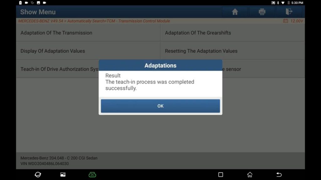 Benz W204 TCM Programming with Launch X431 – OBDII.SHOP OFFICIAL BLOG