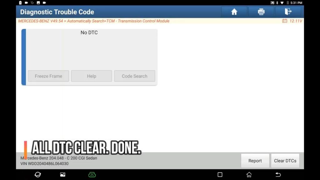 Benz W204 TCM Programming with Launch X431 – OBDII.SHOP OFFICIAL BLOG