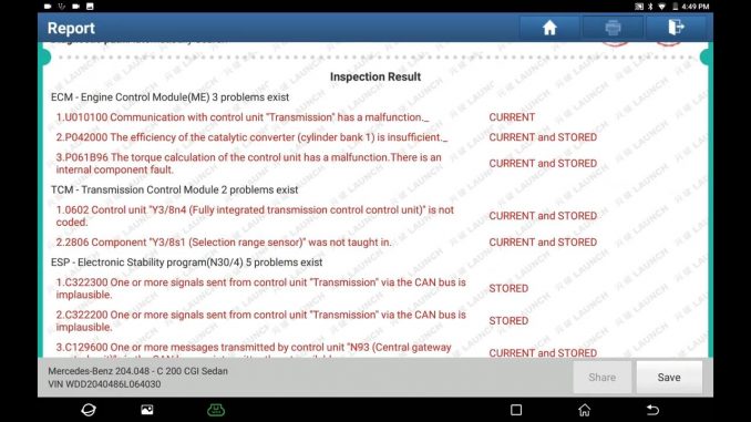 Benz W204 TCM Programming with Launch X431 – OBDII.SHOP OFFICIAL BLOG