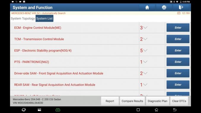 Benz W204 TCM Programming with Launch X431 – OBDII.SHOP OFFICIAL BLOG