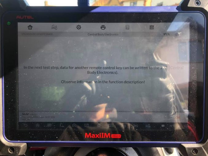 How to Program BMW Mini EWS3 Barcode Remote by Autel IM608 – OBDII.SHOP ...