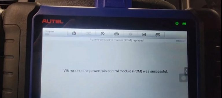 Autel IM608 programmer do used PCM reprogramming for Chrysler Jeep ...