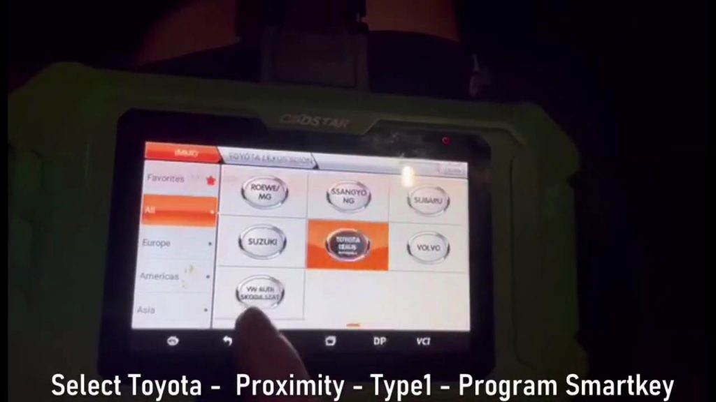 How to add new smartkey Toyota Camry 2021 with Key Master 5 machines ...