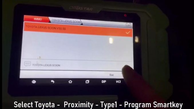 How to add new smartkey Toyota Camry 2021 with Key Master 5 machines ...