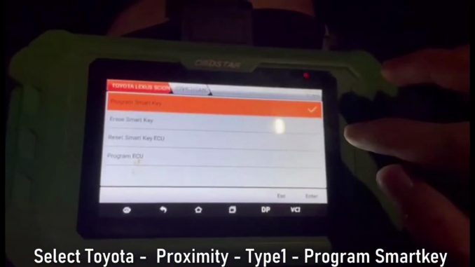 How to add new smartkey Toyota Camry 2021 with Key Master 5 machines ...