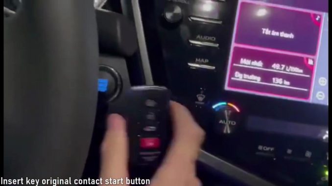 How to add new smartkey Toyota Camry 2021 with Key Master 5 machines ...