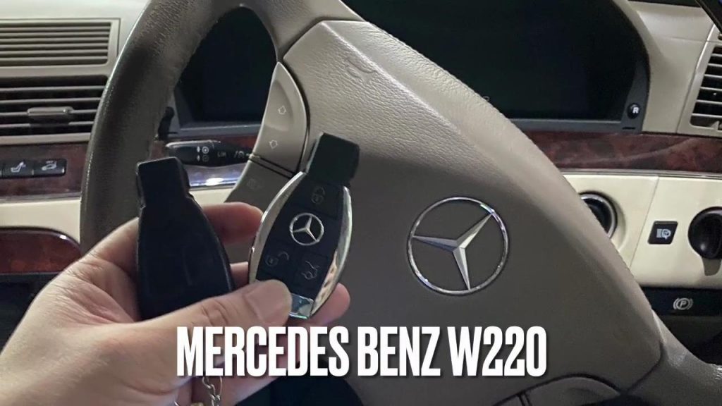 How to disable key Mercedes Benz W220 S280 by OBD with Autel IM608 ...