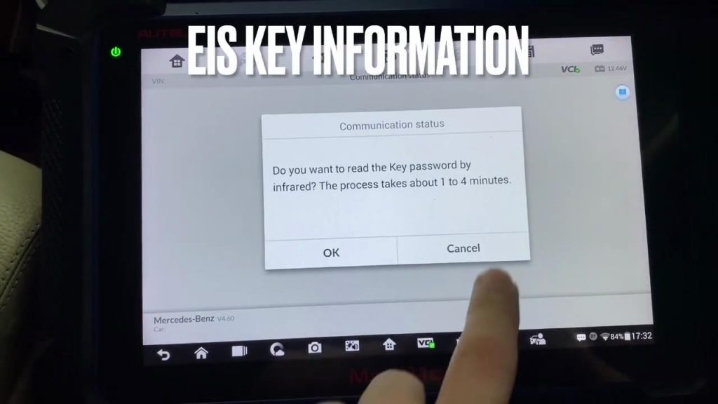 How to disable key Mercedes Benz W220 S280 by OBD with Autel IM608 ...