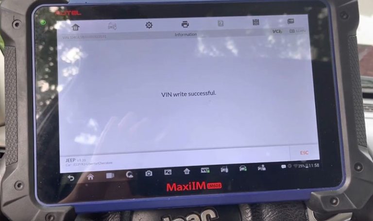 How to use Autel IM608 to program a used Chrysler/Jeep/Dodge PCM module ...