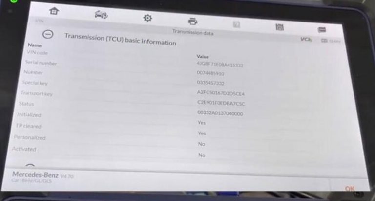How to Renew and Program Mercedes VGS TCU Transmission by Autel IM608 – OBDII.SHOP OFFICIAL BLOG