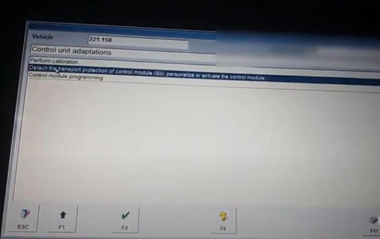 Hsow to use CGDI MB and Xentry do Mercedes S Class W221 ISM Replacement ...