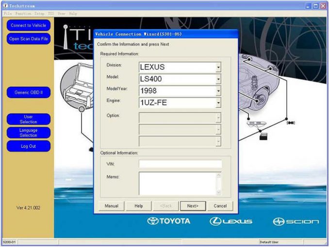 Free Download Toyota TIS Techstream V18.00.008 software – OBDII.SHOP ...
