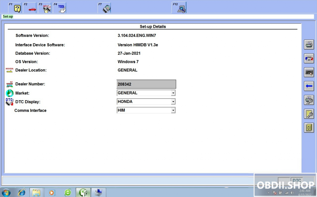 HDS HIM Diagnsotic System for Honda Software Free Download – OBDII.SHOP ...