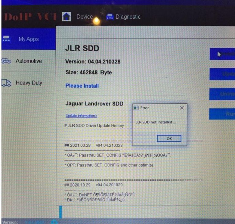 (Solved) JLR SDD Pathfinder not installed – OBDII.SHOP OFFICIAL BLOG