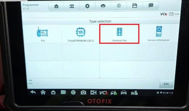 How to Generate Hyundai Grand i10 4A Universal Key by OTOFIX IM1 ...