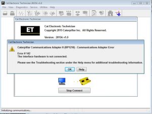 How to Solve CAT ET Error 142 Communications Adapter Error – OBDII.SHOP ...