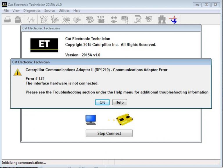 How to Solve CAT ET Error 142 Communications Adapter Error – OBDII.SHOP ...