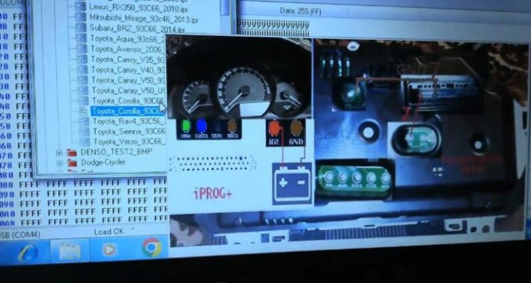 How to do odometer correction for Toyota by Iprog+ Programmer – OBDII ...