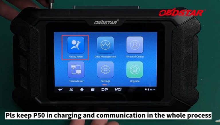 How to use OBDSTAR P50 Airbag Reset Tool on bench – OBDII.SHOP OFFICIAL ...
