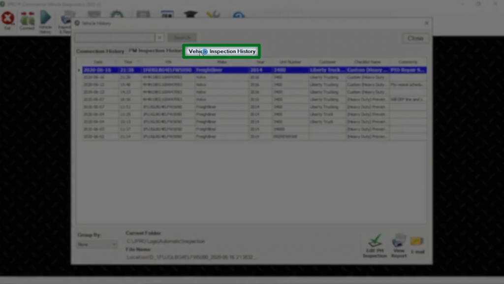 Jpro Toolbar Perform a Comprehensive Electronic Inspection With Visual PM Inspection – OBDII ...