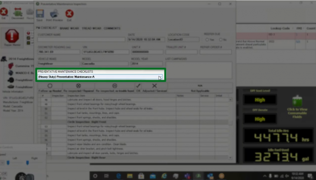 Jpro Toolbar Perform a Comprehensive Electronic Inspection With Visual PM Inspection – OBDII ...