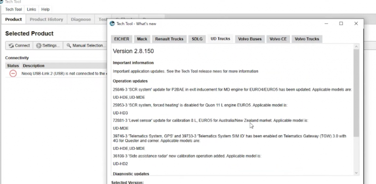 Testing New VOLVO PREMIUM TECH TOOL 2.8.150 – OBDII.SHOP OFFICIAL BLOG
