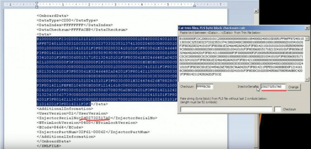 How to Create New Caterpillar Injector Trim Files – OBDII.SHOP OFFICIAL ...
