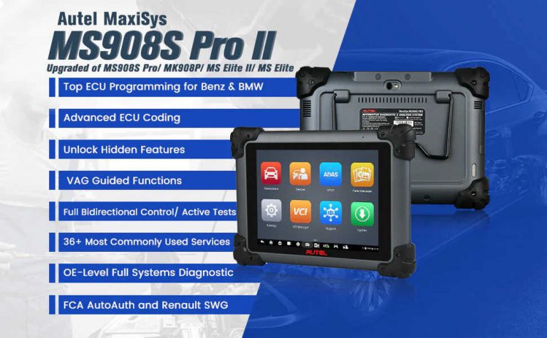 Choosing the Right Professional OBD II Scanner: Autel MS908S Pro II vs ...