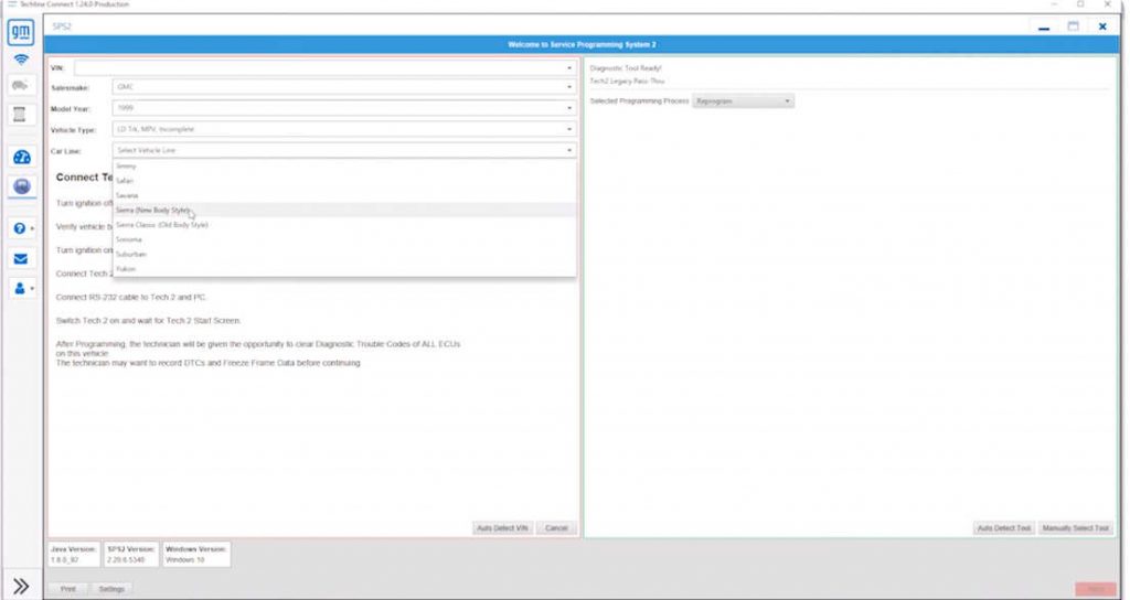 Using the Tech2 as a programming pass thru device with SPS2 or TLC – OBDII.SHOP OFFICIAL BLOG